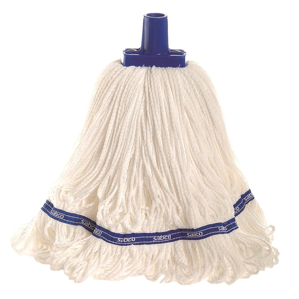 Sabco Professional 350g Blue Premium Grade Microfibre Round Mop Head ...