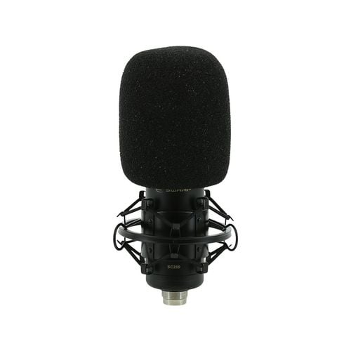 SWAMP SC200 Large Diaphragm Studio Condenser Microphone - Bunnings ...