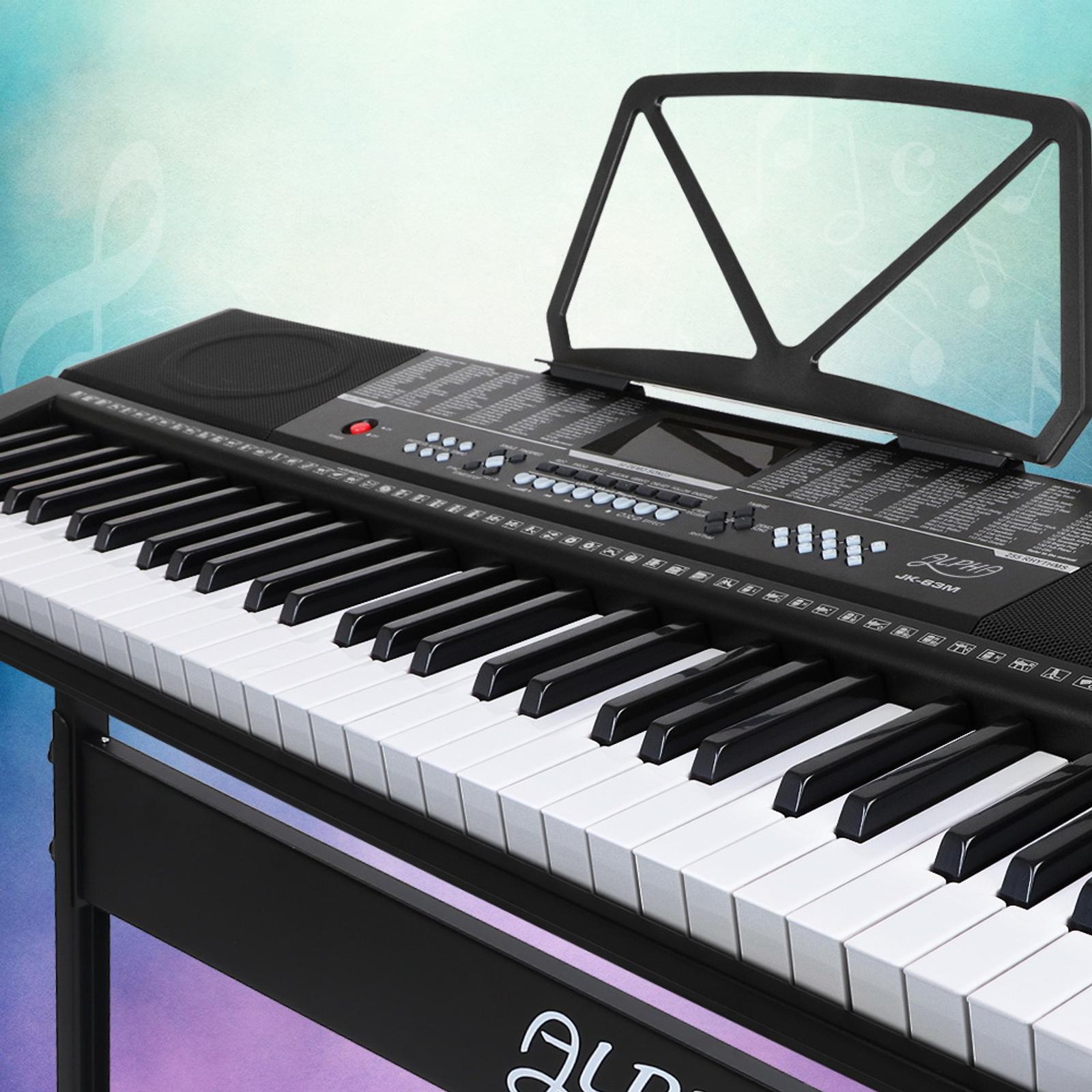 Alpha 61 Keys Electronic Piano Keyboard - Bunnings Australia