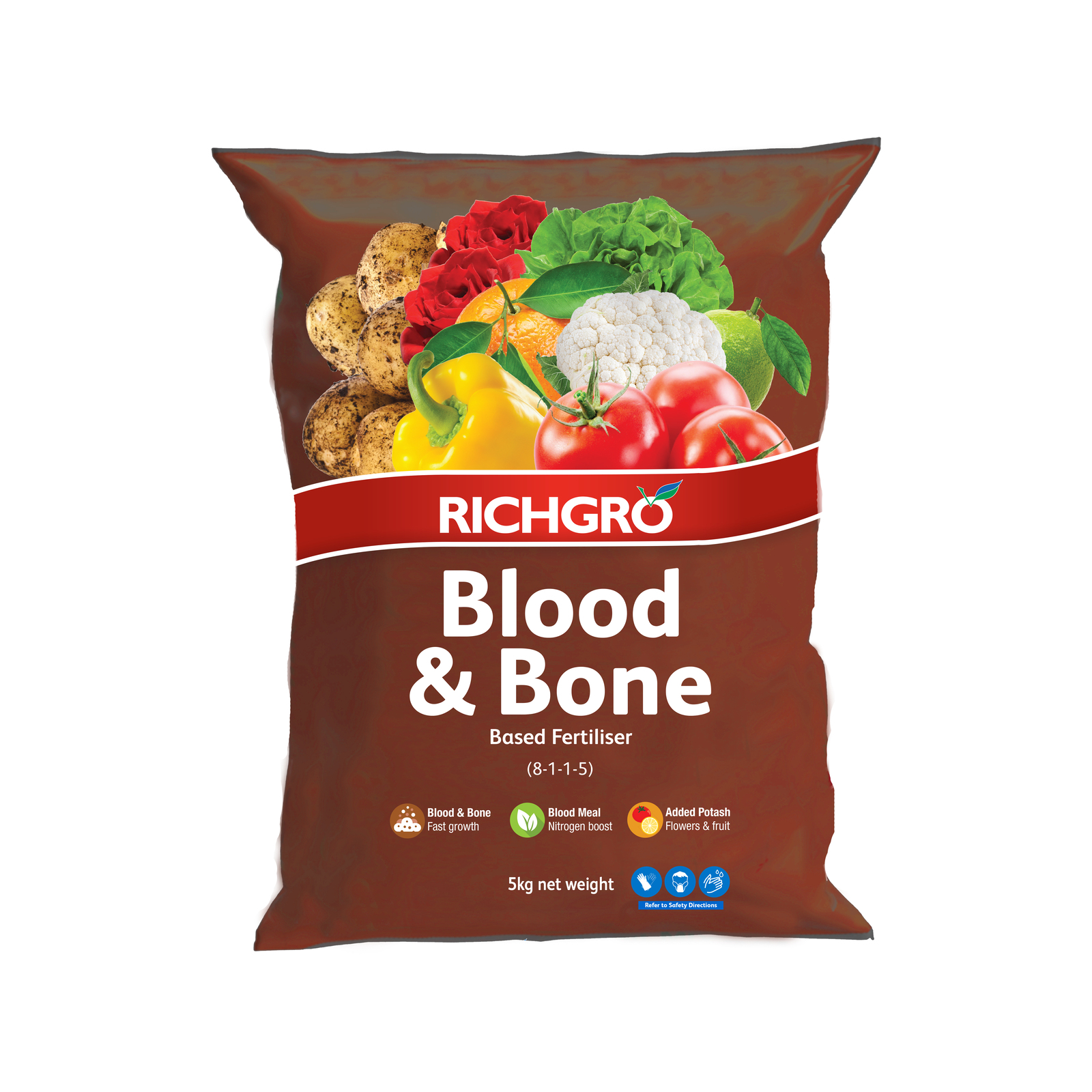 Richgro 5kg Blood And Bone Based Fertiliser - Bunnings Australia