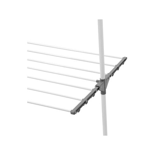 Practa White 3 Tier Portable Clothes Airer - Bunnings Australia