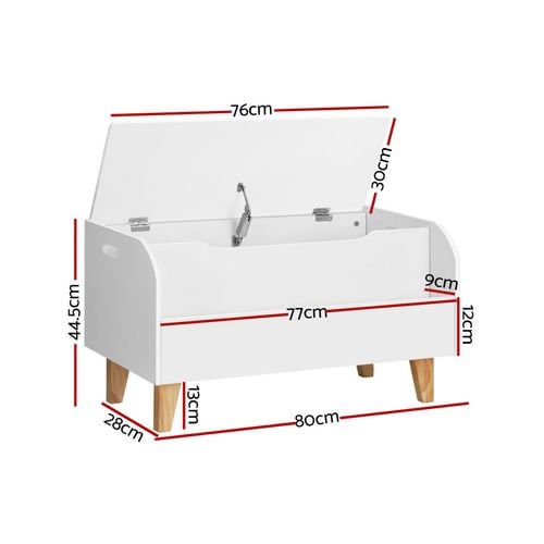 Keezi Kids Toy Box Storage Chest Organiser - Bunnings Australia