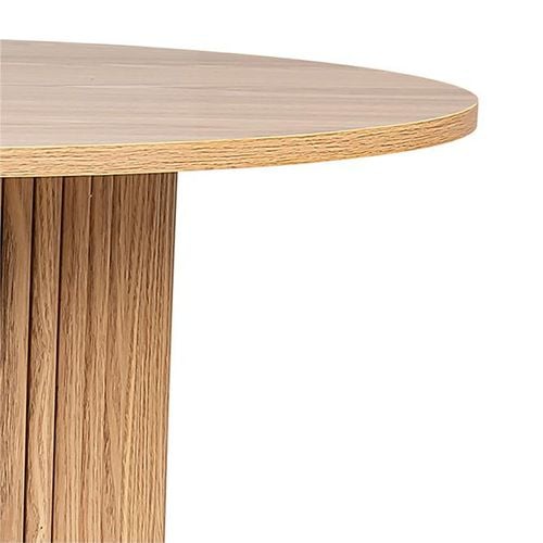 Wooden Ribbed Coffee Table Natural - Bunnings Australia