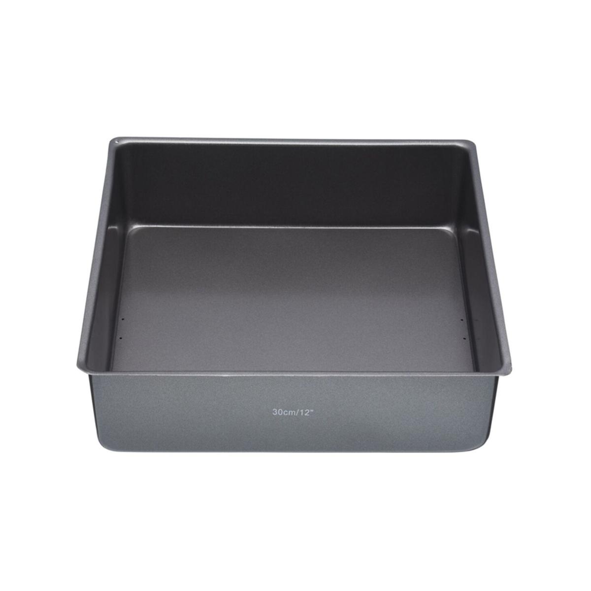 Mastercraft 30cm Heavy Loose Base Non-stick Square Deep Cake Pan ...