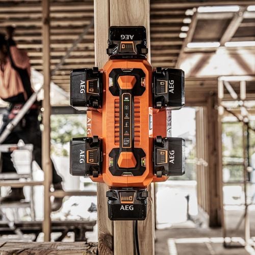 AEG 18V 6 Port Sequential Charger - Bunnings Australia