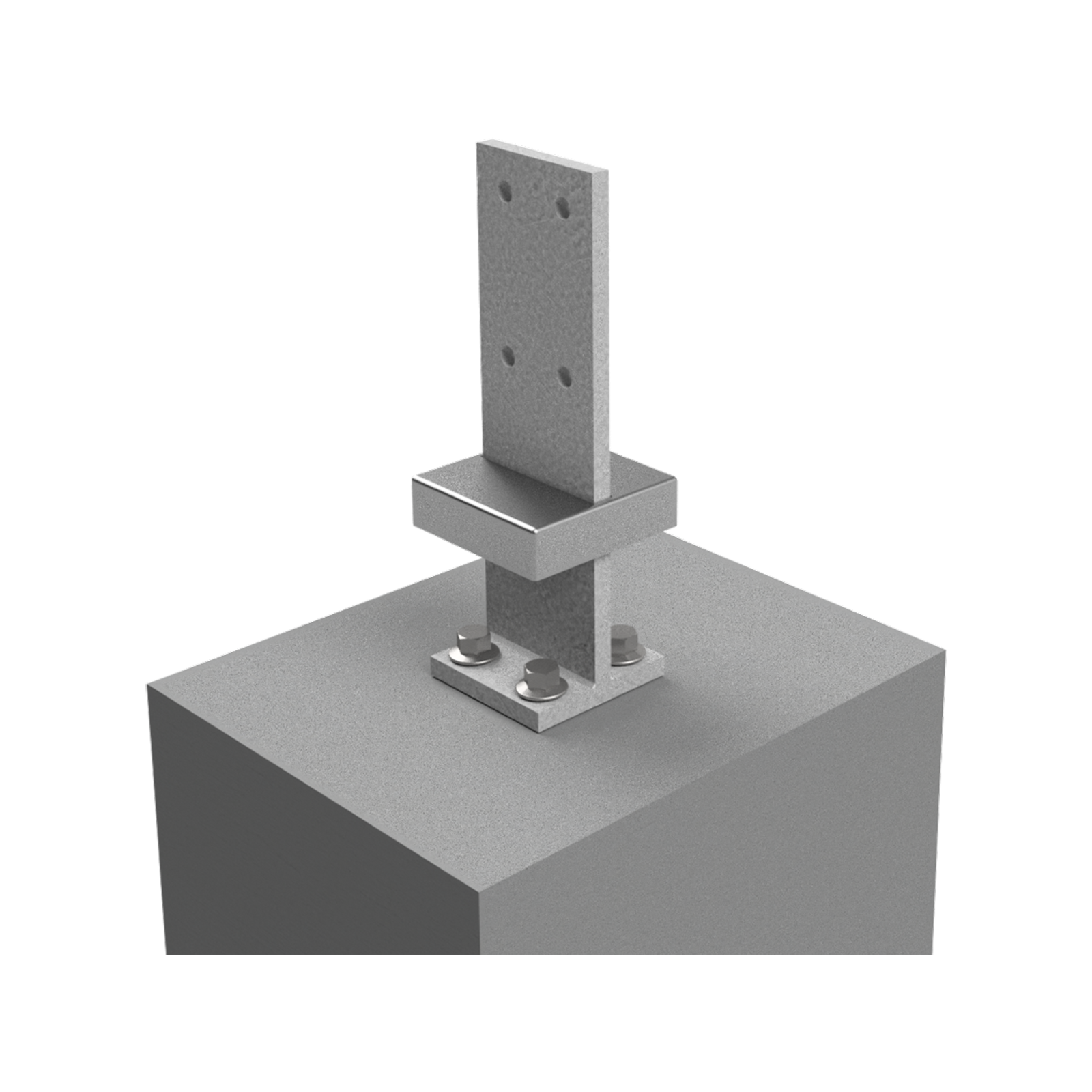 VUEPRO 110 x 110mm Galvanised T-Blade Support - Each - Bunnings Australia