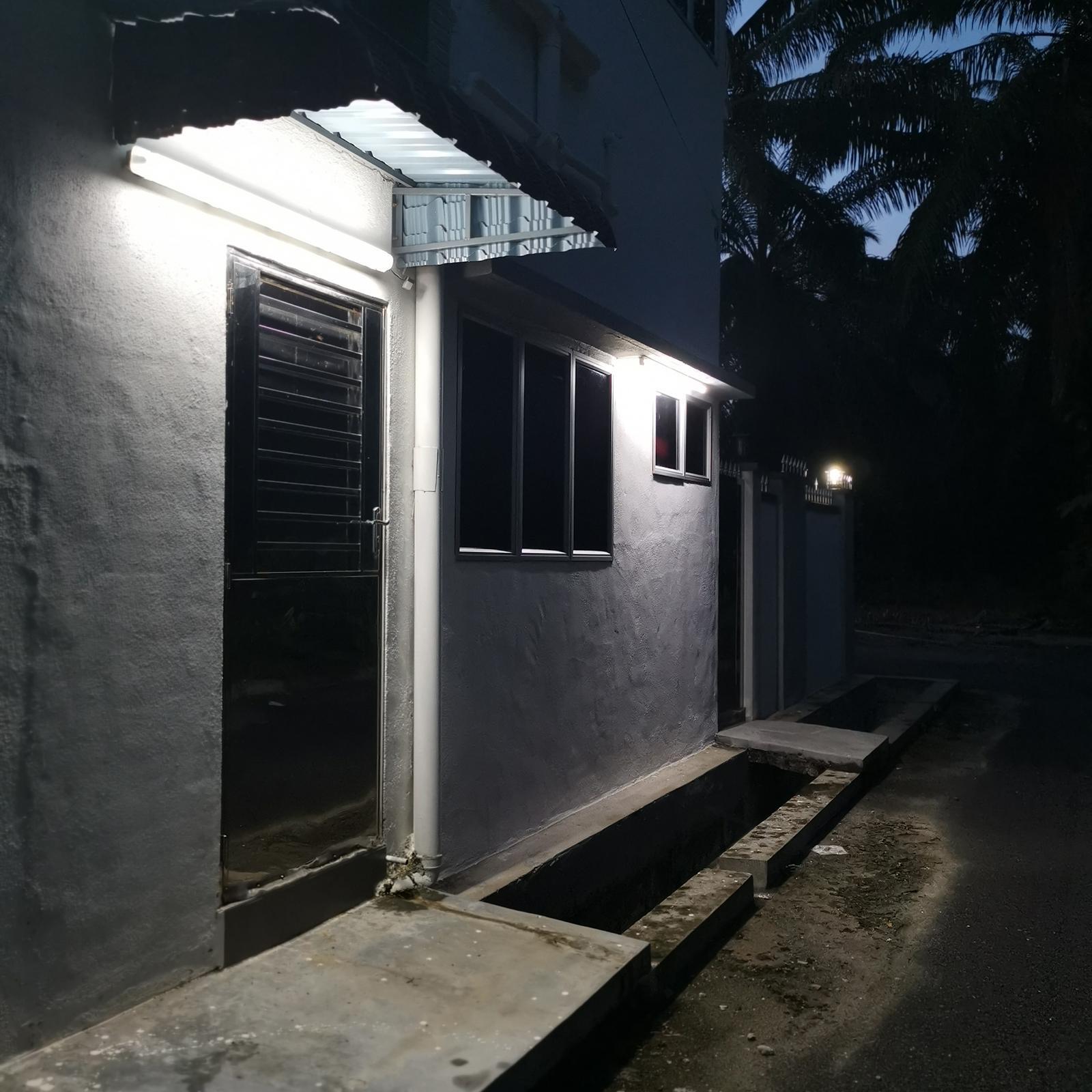 Brilliant 60cm White DIY Baseline Tri-Proof LED Batten Light With PIR ...