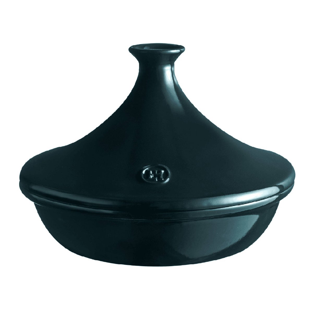 Emile Henry 2L/27cm Ceramic Tagine Cooking Pot w/ Lid Ocean Blue ...