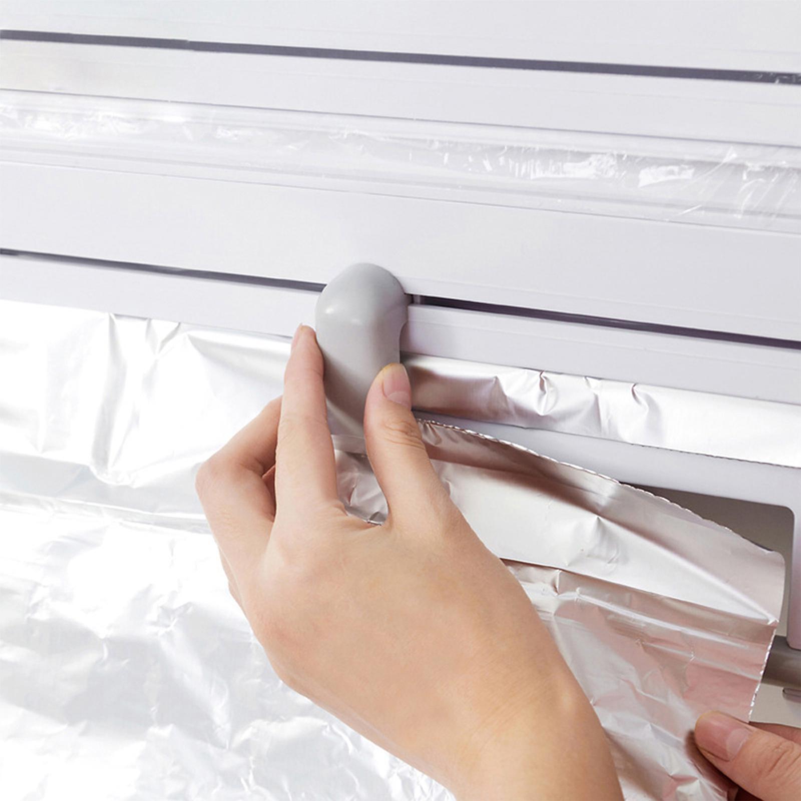 6in1 Wall Mounted Kitchen Foil and Film Dispenser - Bunnings Australia