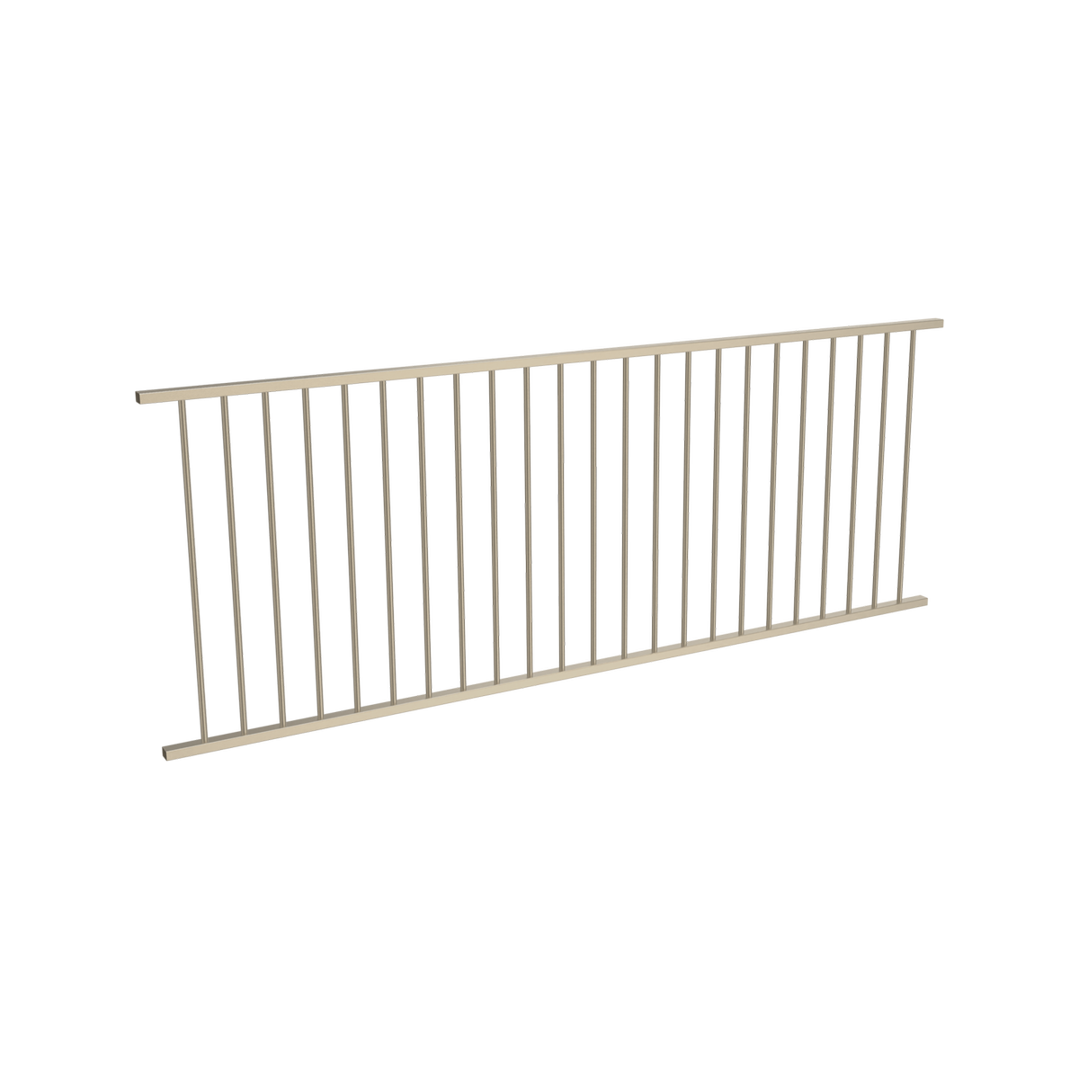 ProtectorAl 1201 - 2399 x 0900mm Paperbark Aluminium Garden Fence Panel ...