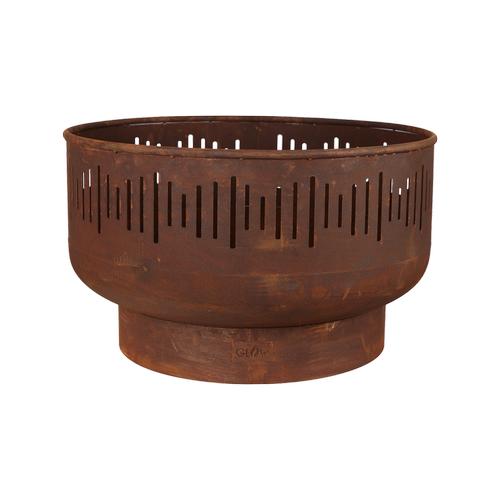 Glow Rust Heathcote Fire Pit - Bunnings Australia