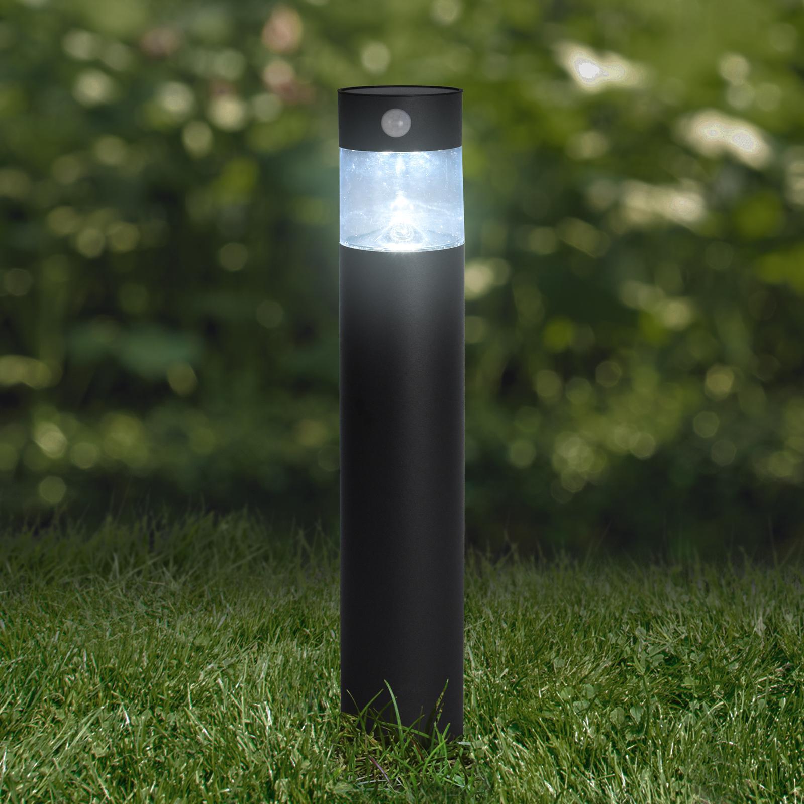 Click 50cm 100 Lumens Lewis Solar LED Sensor Bollard Light - Bunnings ...