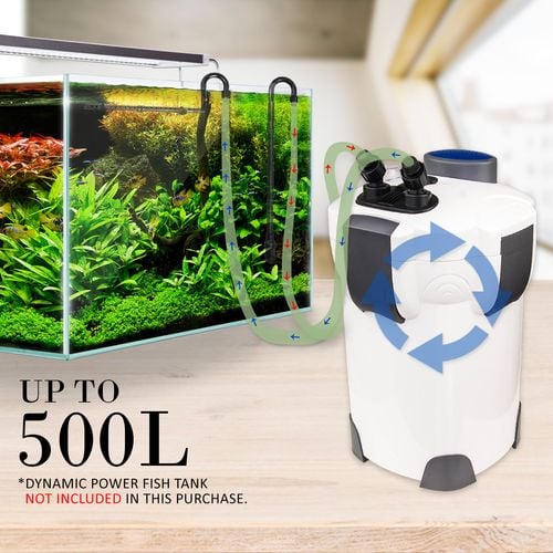 Dynamic Power Aquarium UV Light External Canister Filter 2000L/H ...