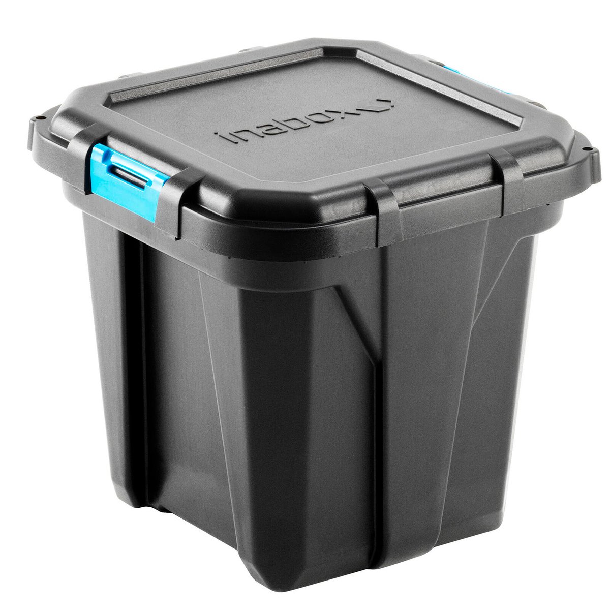 Inabox 27L Iron Black Heavy Duty Storage Container - Bunnings Australia