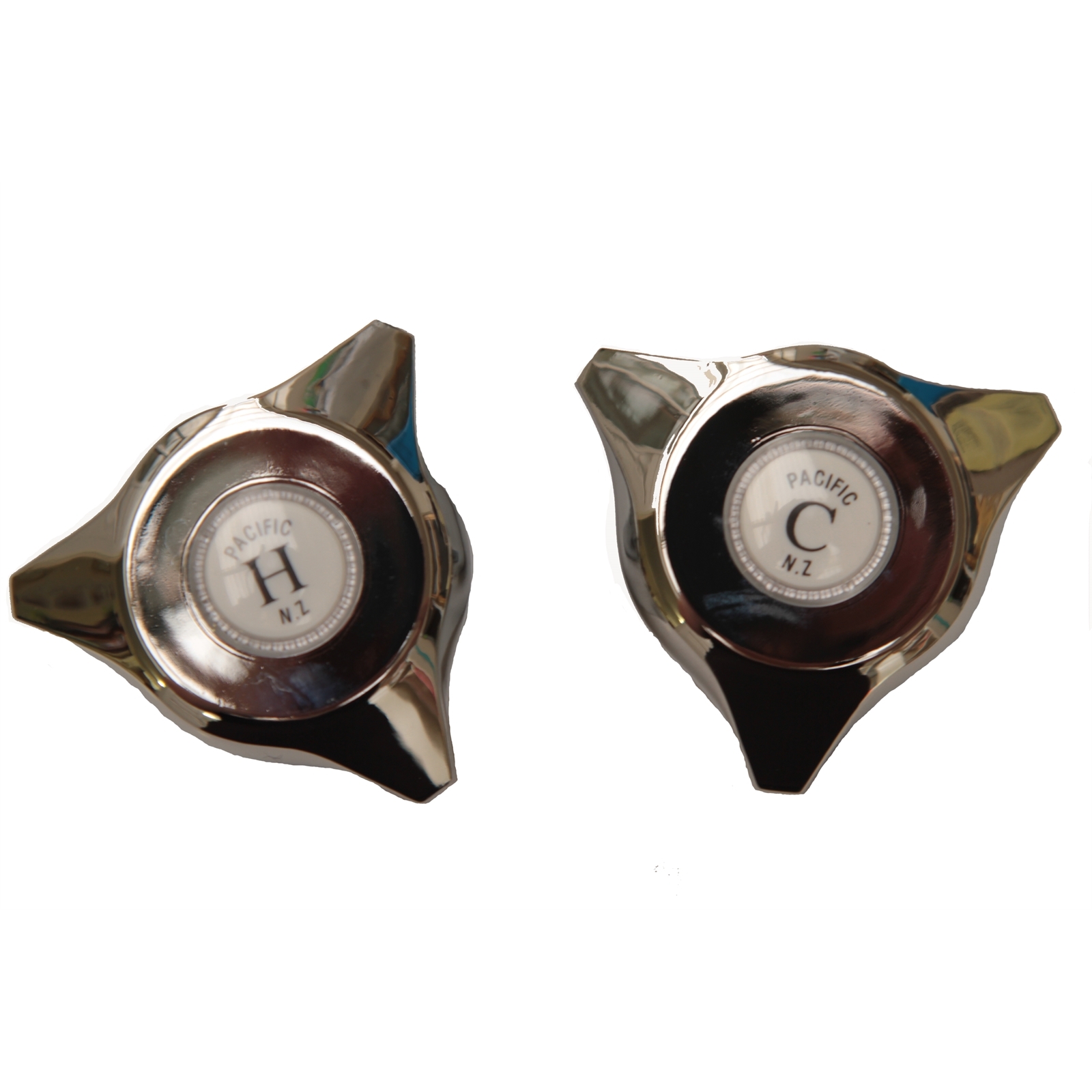 Pacific Chrome Universal Dome Tap - 2 Pack - Bunnings New Zealand
