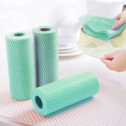 All Set 25 x 33cm All Purpose Wipes On A Roll - 50 Pack - Bunnings New ...