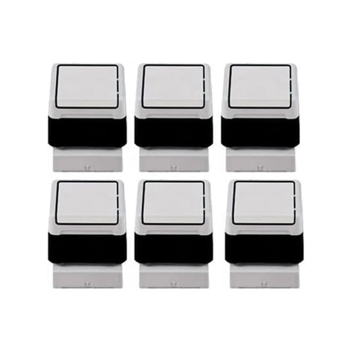 Brother 40mm x 90mm Black Stamp (Box of 6) [PR4090B6P] - Bunnings Australia