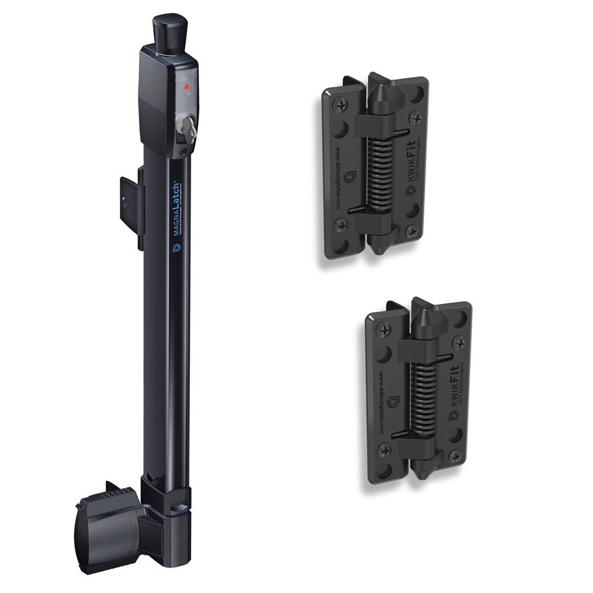 MagnaLatch Magnetic Gate Latch Lock And KwikFit Self Closing Hinges ...