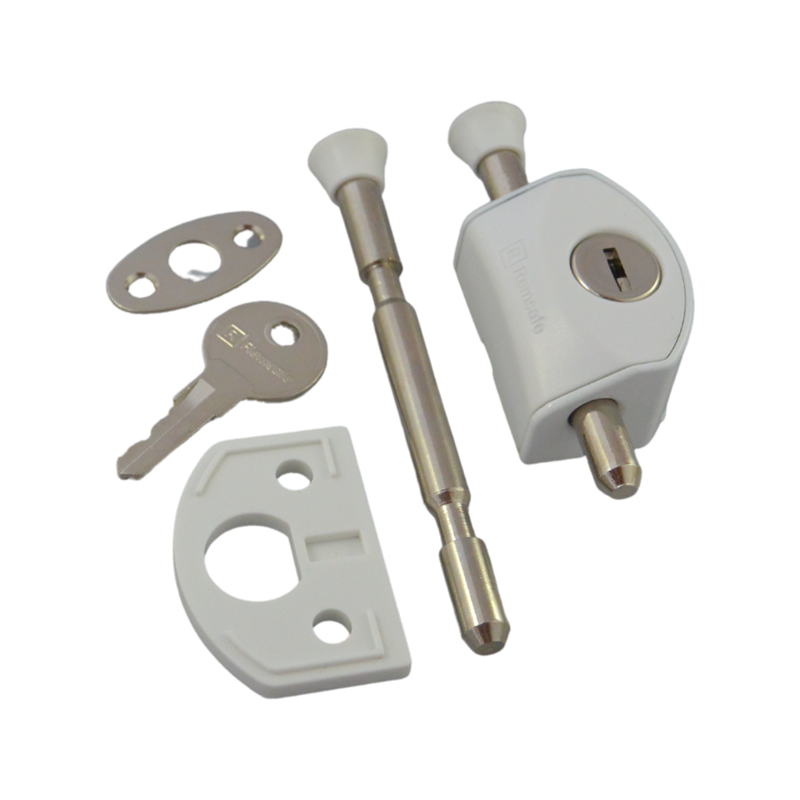 Remsafe White Mini Window And Door Bolt - Bunnings Australia