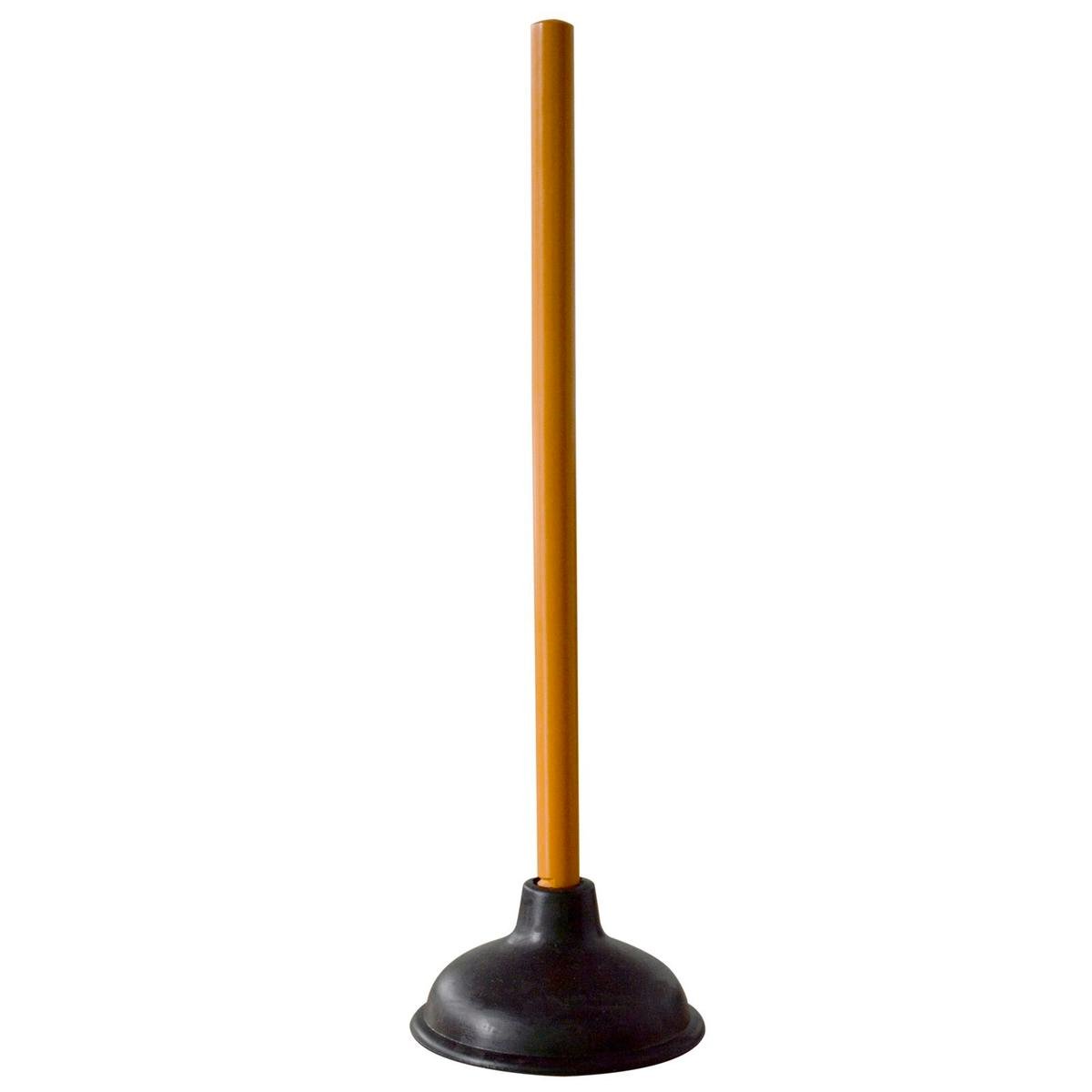 Kinetic Black Rubber Drain Plunger - Bunnings New Zealand