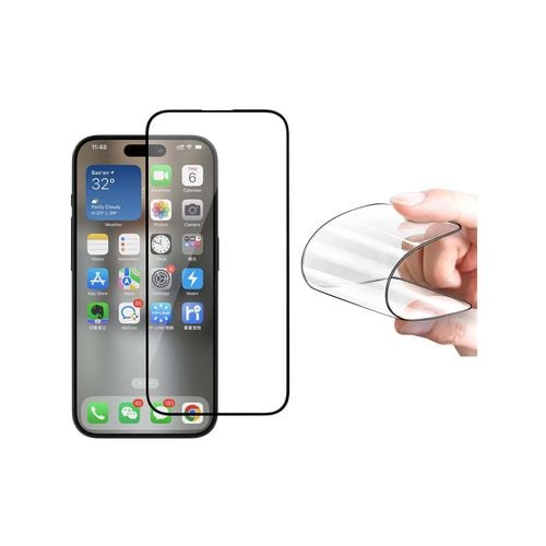 Philips HD Ceramic Flexible Screen Protector For iPhone 15 Plus - Clear ...
