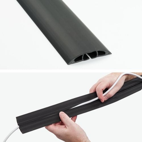 D-Line 17 x 9mm 1.8m Black Light Duty Floor Cover - Bunnings Australia