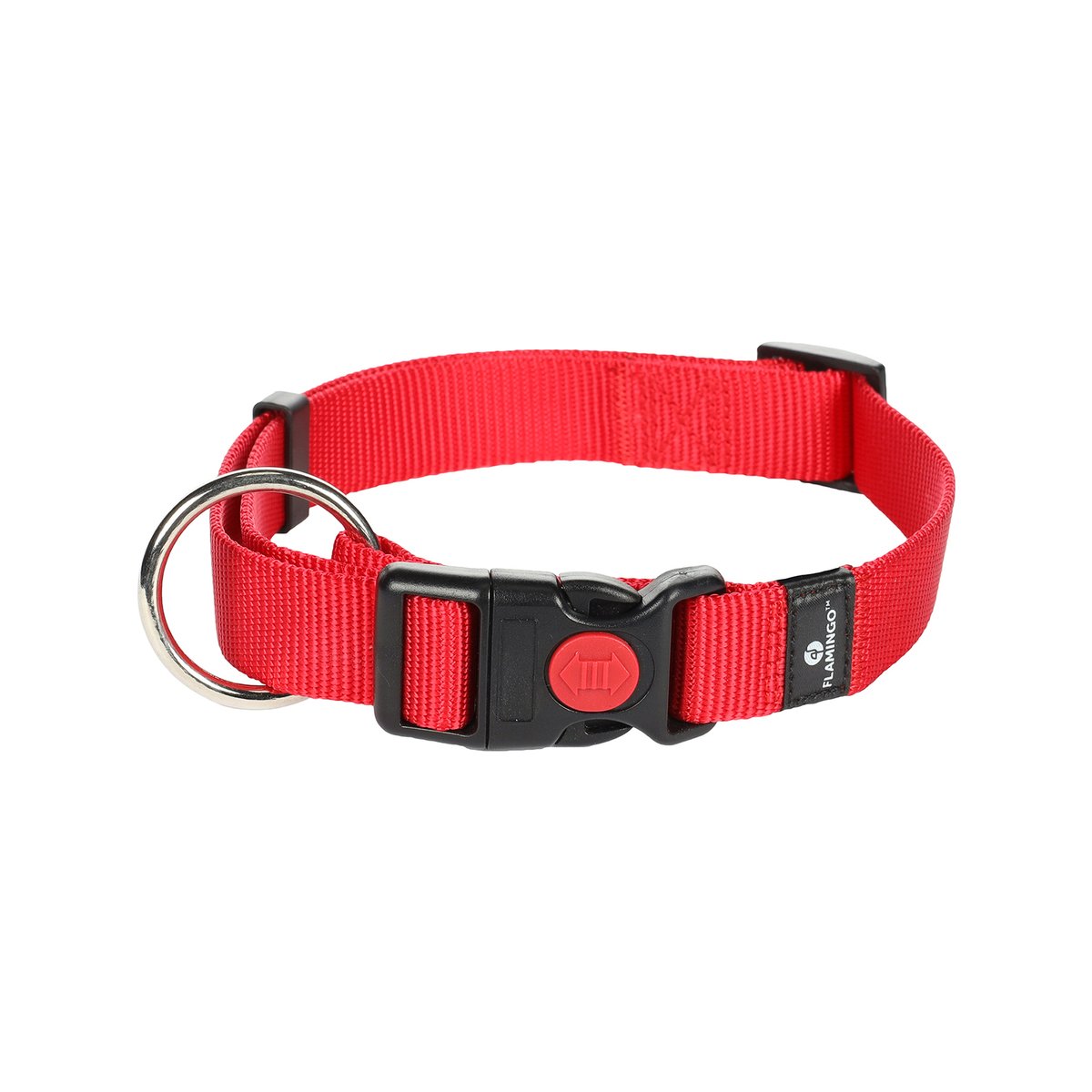 Flamingo Ziggi Medium Red Dog Collar - Bunnings Australia