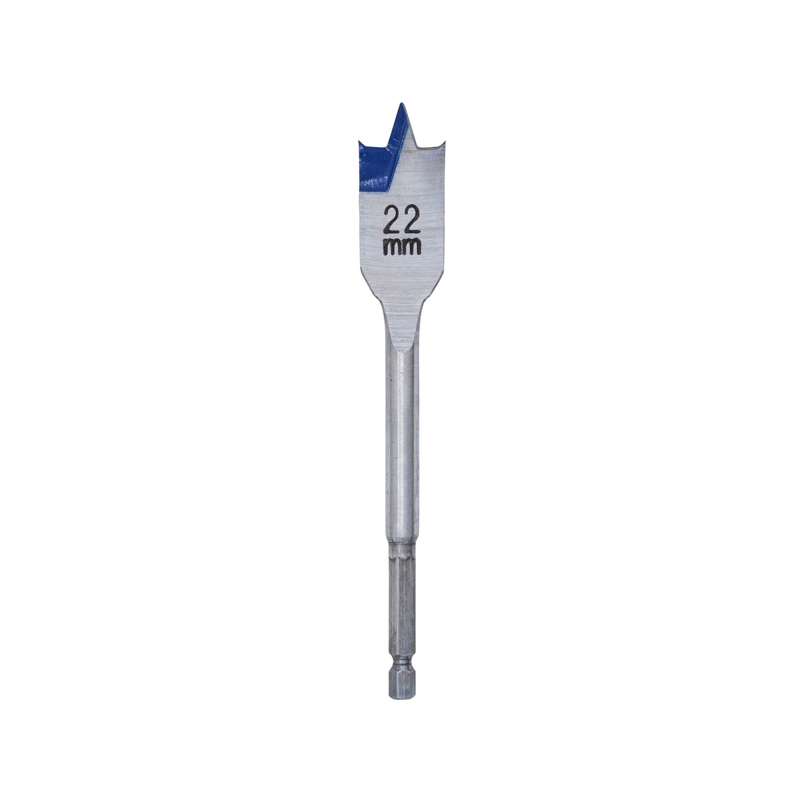 Irwin 22mm Blue Groove Spade Bit - Bunnings Australia