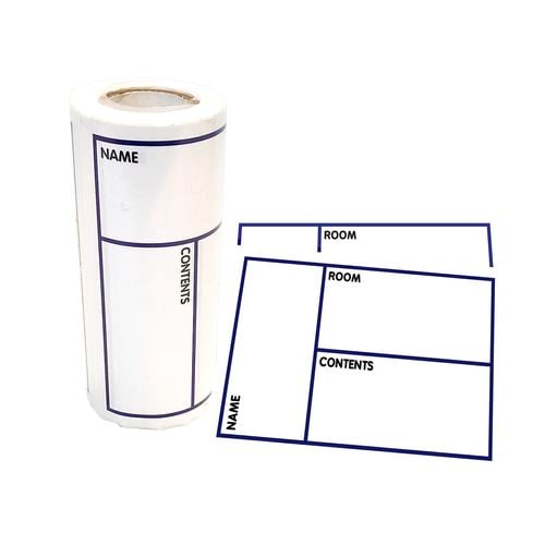 Wrap & Move Carton Labels - 100 Roll - Bunnings New Zealand