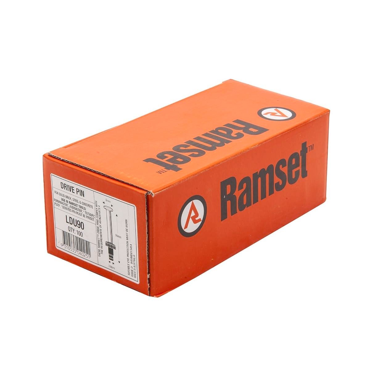 Ramset 3.8 x 90mm Nail Gun Drive Pins - 100 Pack - Bunnings New Zealand
