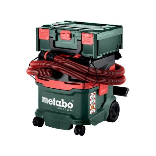 Metabo 36V (2x18V) 20Ltr Wet & Dry L-Class Vac Kit - AU60207200 ...