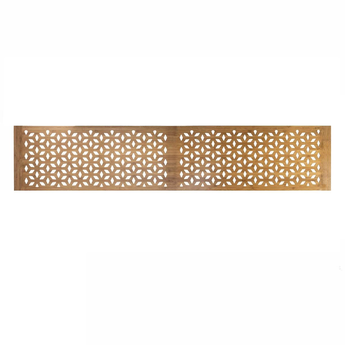 Lattice Makers 2400 x 500mm Midnight Garden Fence Extension - Bunnings ...