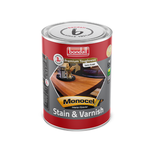 Bondall 1L Monocel Jarrah Stain And Varnish - Bunnings New Zealand