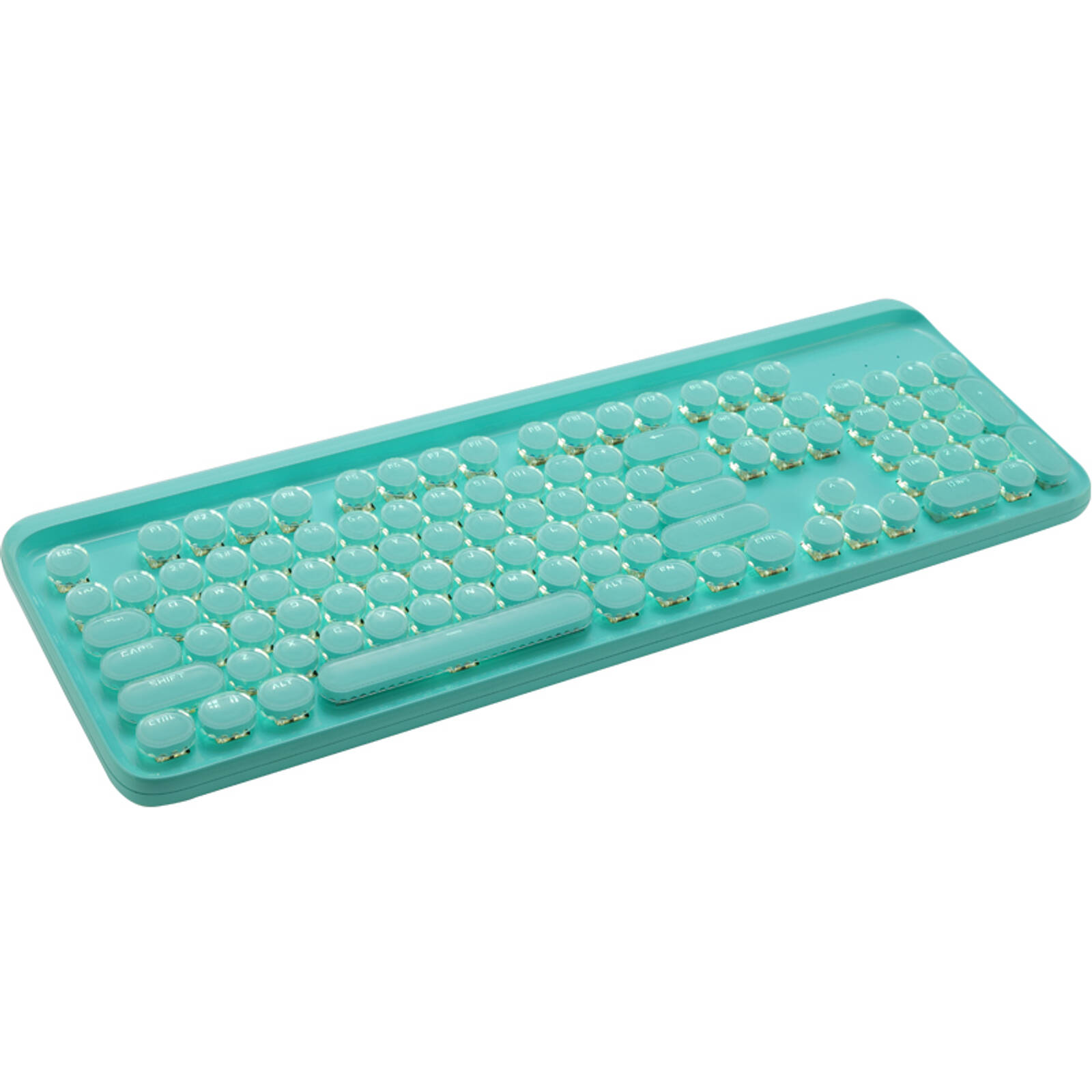 Mechanical Gaming Keyboard Tactile Linear Blue Switch - Cyan - Bunnings ...