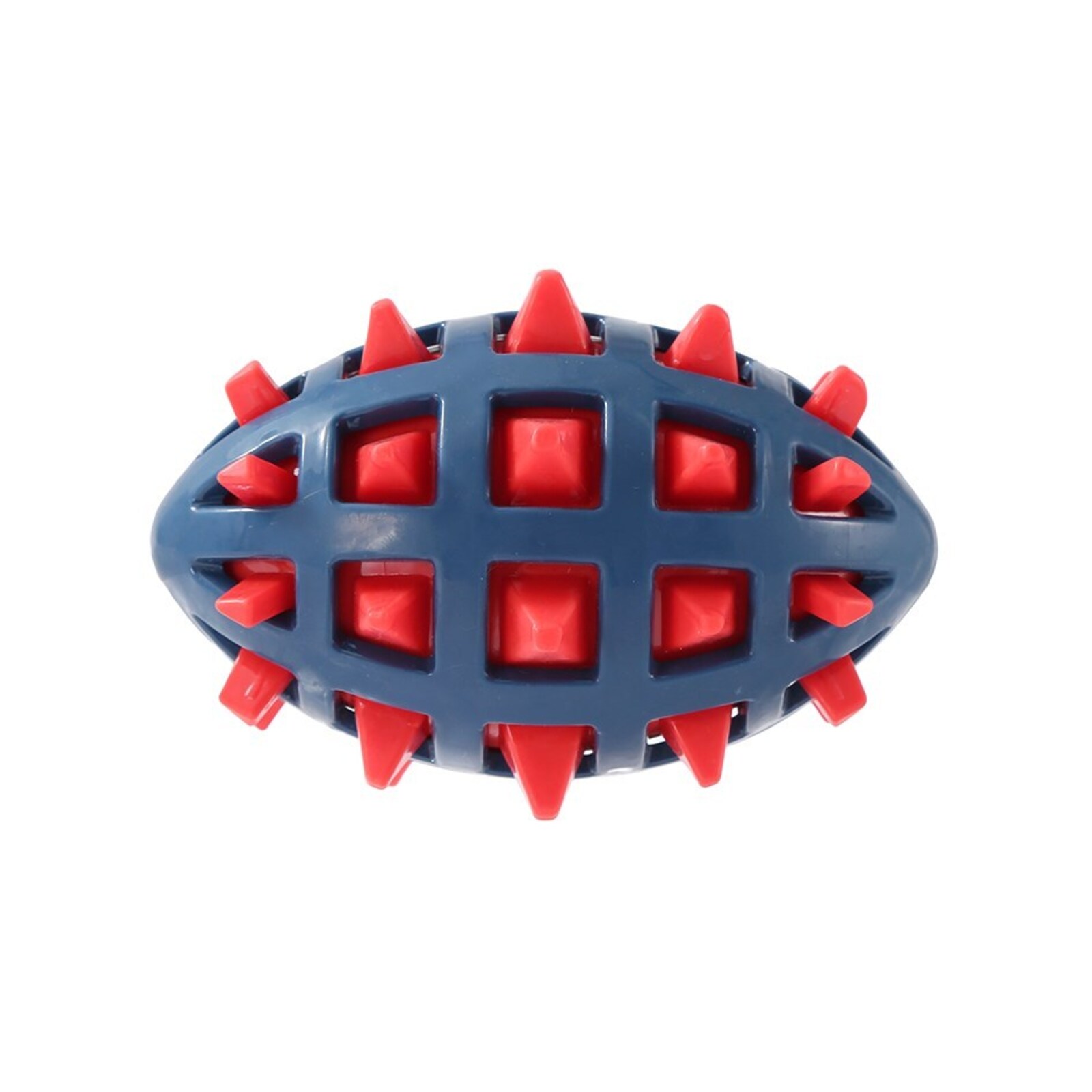 Paws And Claws 10cm Rubber Spikey Football Dog/Pet Toy - Bunnings Australia
