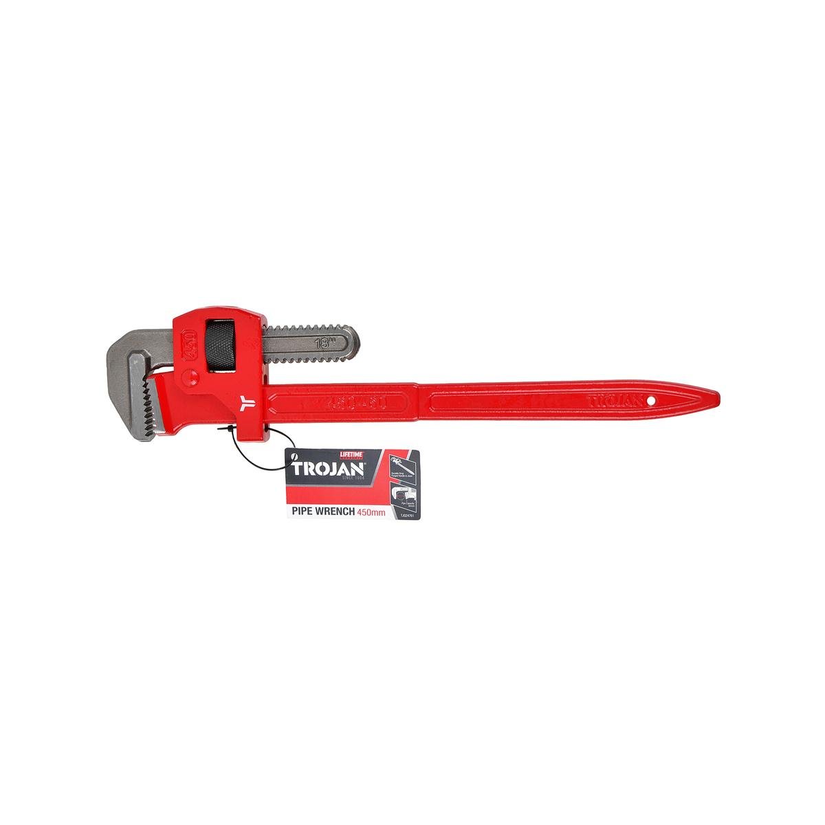 Trojan 450mm Pipe Wrench - Bunnings Australia