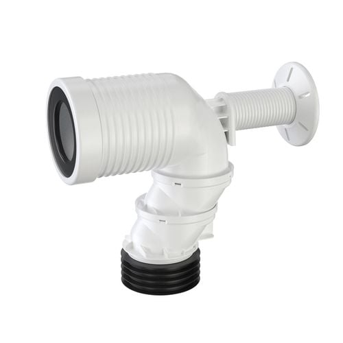 Caroma Uni-Orbital Connector - Long - Bunnings Australia