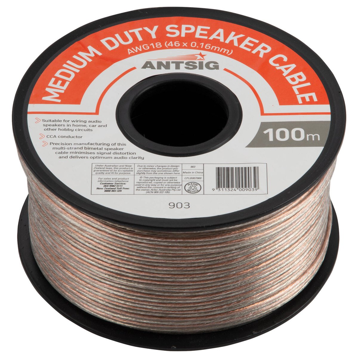 Antsig Medium Duty Speaker Cable - Per Metre - Bunnings Australia