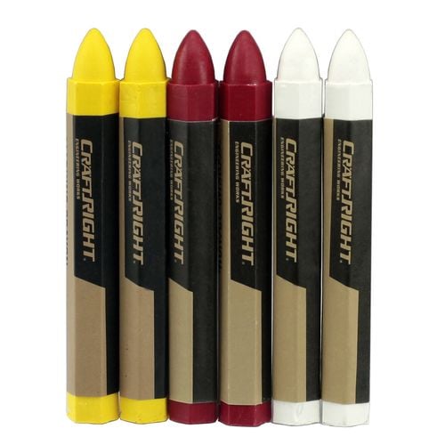Craftright 6 Piece Builders Crayons - Bunnings Australia