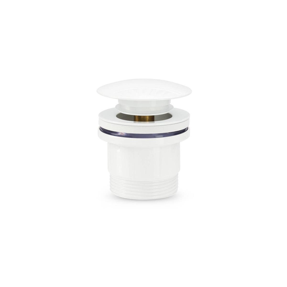 Brasshards White Universal Pop Up Dome Basin Waste - Bunnings Australia