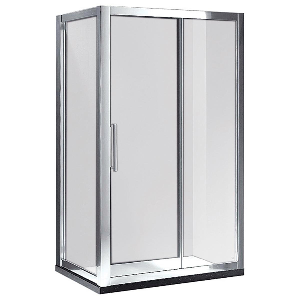 Rick McLean's Bathware Argent Sliding Shower Screen 1475 - Bunnings ...