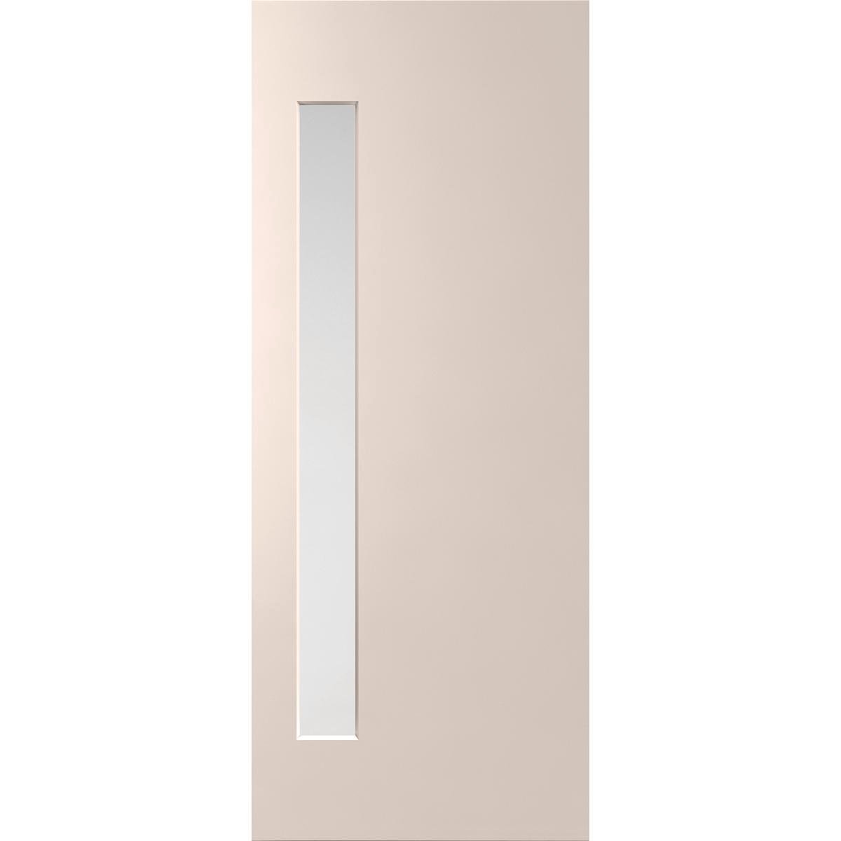 Corinthian 2040 x 820 x 40mm Entrance Door Primed Madison Translucent ...
