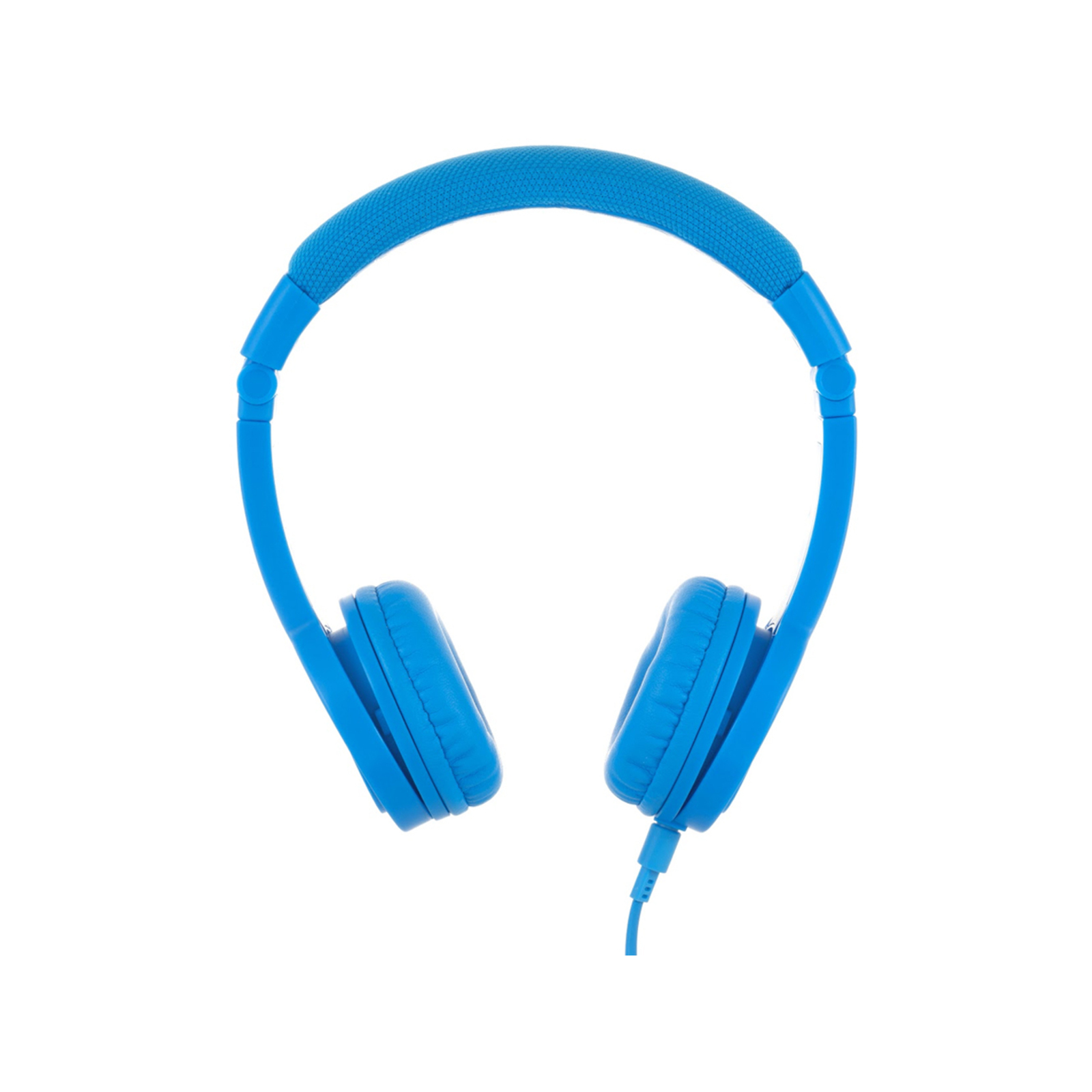 BuddyPhones Explore Plus Kids Wired Headphones w/ Stickers Cool Blue ...
