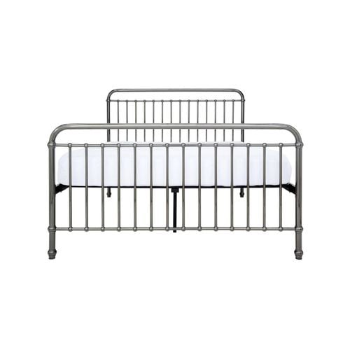 Incy Interiors Louis Double Bed - Nickel - Bunnings Australia