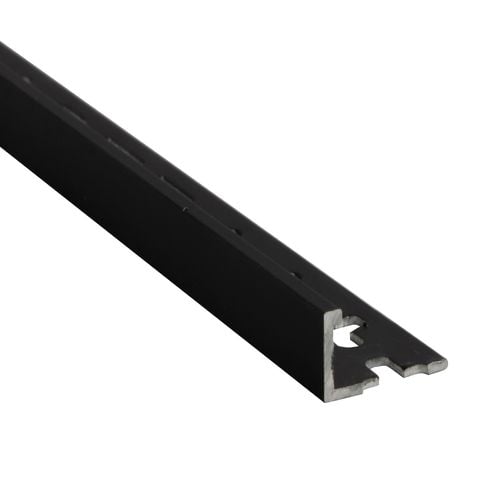 QEP 8mm x 1m Black Angle L Shape Tile Trim - Bunnings Australia