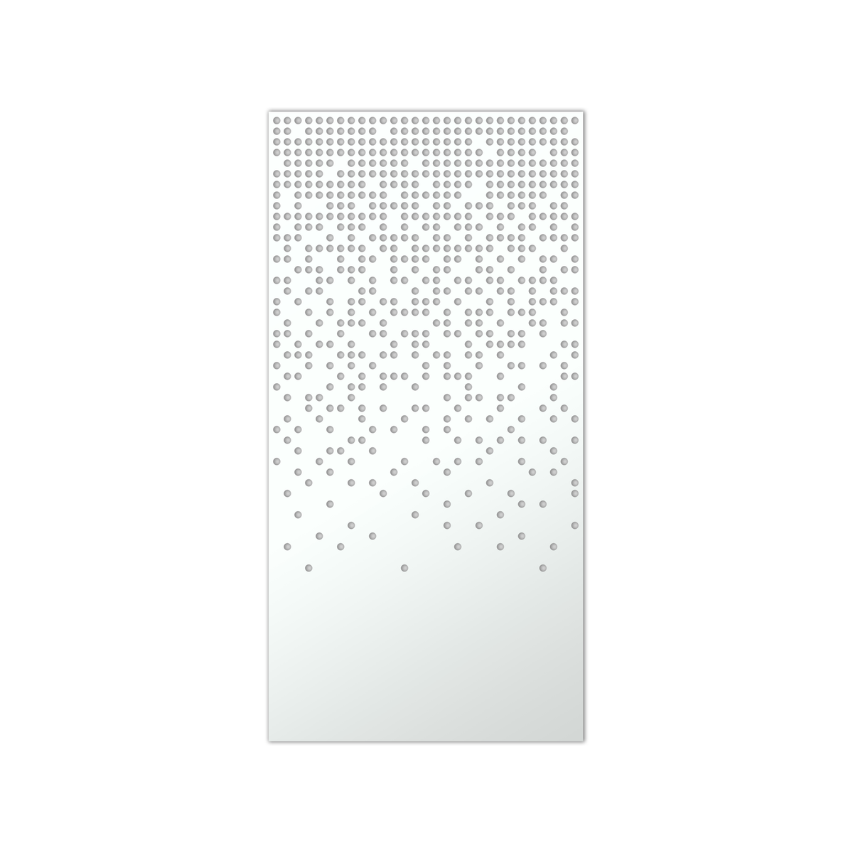 Walpix 1775 x 875 x 2.0mm Perforated Aluminium Decorative Screen Folded ...