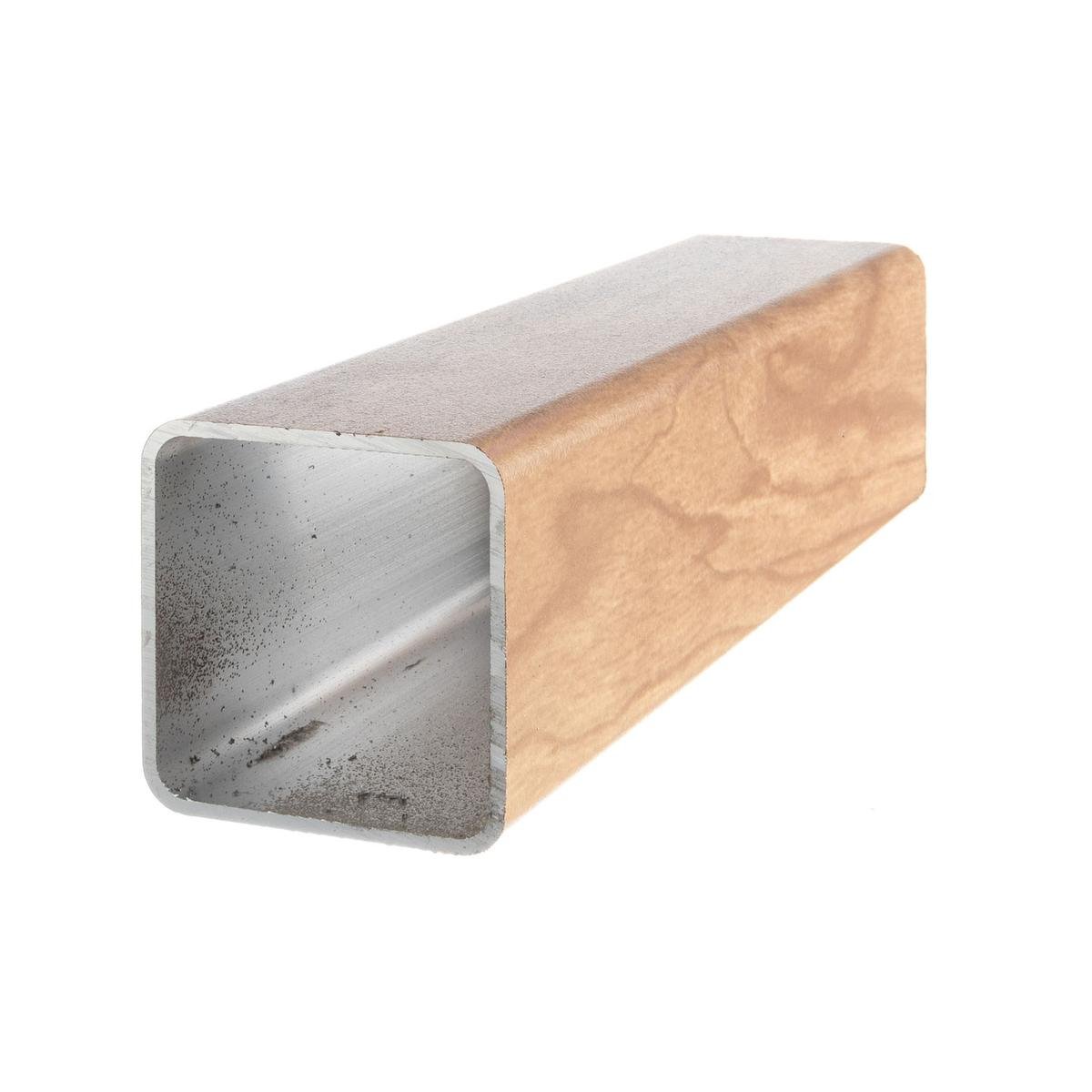 DECO 50 x 50mm Smoked Ash DecoSlat Radius Corner Post - Bunnings Australia