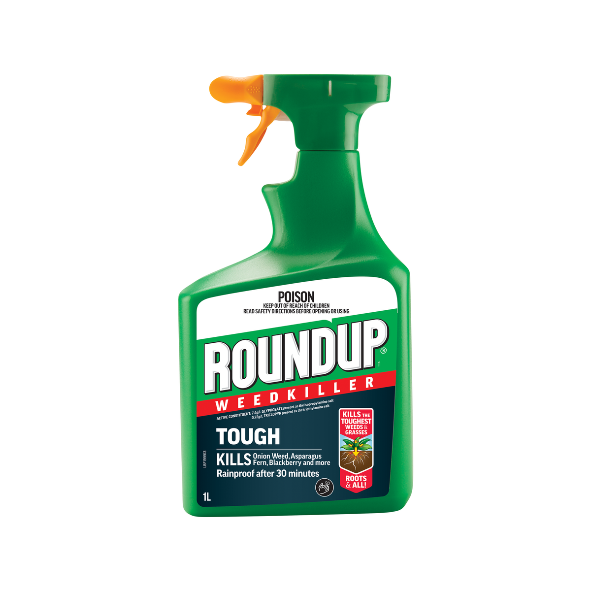 Roundup 1L Tough Ready To Use Weedkiller - Bunnings Australia