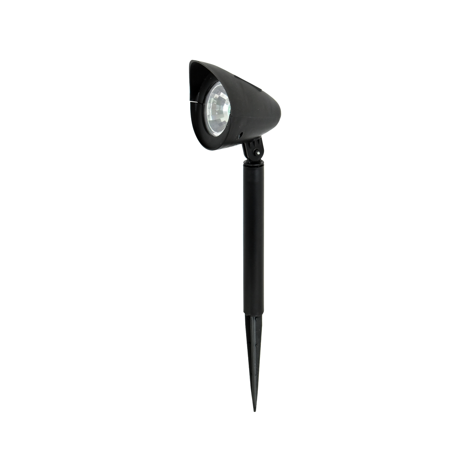 Click 26cm Black Felipe Solar LED Spot Light - Bunnings New Zealand