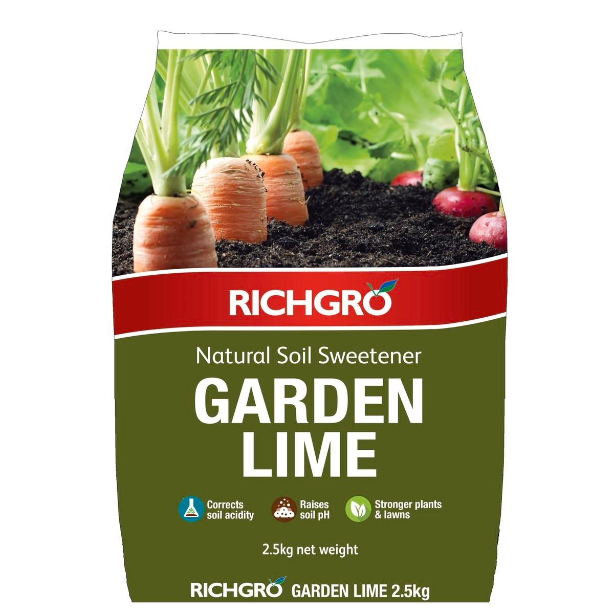 Richgro 2.5kg Natural Garden Lime - Bunnings Australia